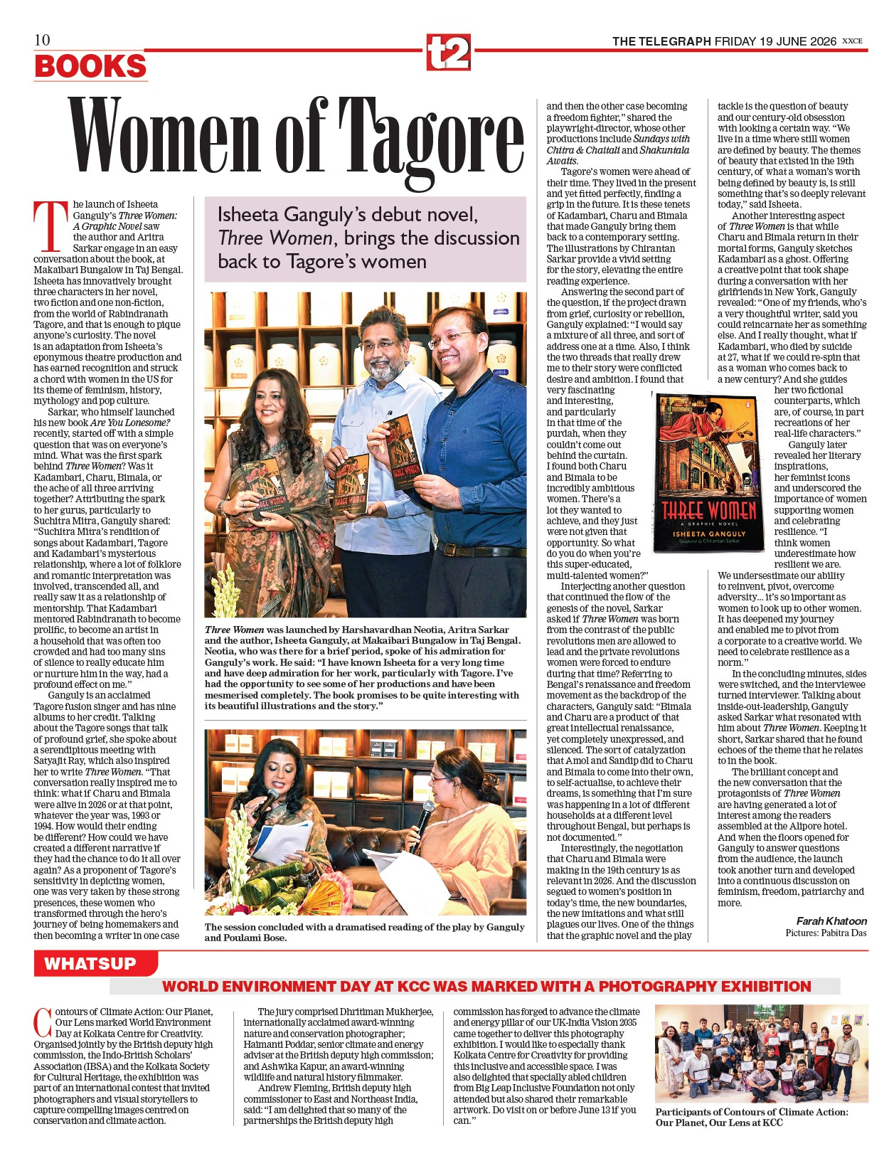 Telegraph India Epaper - Calcutta Edition, Friday, 19 Jun, 2026 | T2 ...