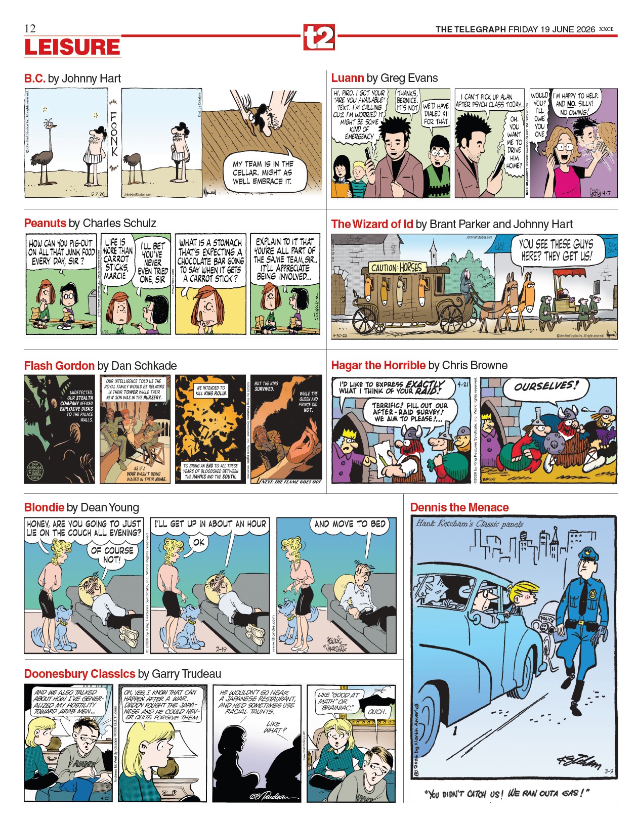 Telegraph India Epaper - Calcutta Edition, Friday, 19 Jun, 2026 | T2 ...
